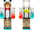 FrostFire Batman Man | Minecraft Skin