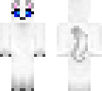 Cute White Cat | Minecraft Skin
