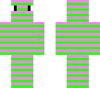 striped person | Minecraft Skin