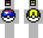 Pokeballs | Minecraft Skin