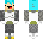 Super Saiyan God Vegeta Derp | Minecraft Skin