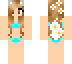 wolf girl bikini | Minecraft Skins