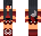 Lava Red Aphmau | Minecraft Skin