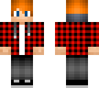 Red Plaid | Minecraft Skin