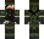 Solid Snake 3D MGS | Minecraft Skin