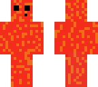 Fire Slime | Minecraft Skin