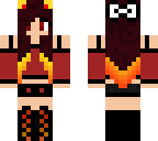 fire force m | Minecraft Skin