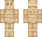 undertale training dummy | Minecraft Skin