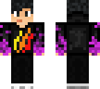 TBNR Boy Purple Fire | Minecraft Skin