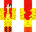 Blaze Girl | Minecraft Skin