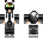 black wolf box | Minecraft Skin