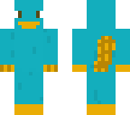 Perry The Platypus | Minecraft Skins
