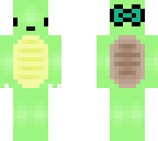 Cute derp turtle | Minecraft Skin