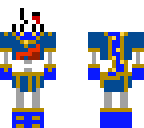 Geonide Outertale Papyrus READ DESCRIPTION | Minecraft Skin