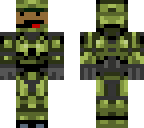 Derp Master Chief | Minecraft Skin