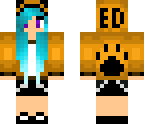 ed sheeran fan girl improved | Minecraft Skin