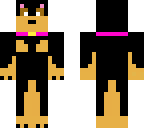 cute female rottweiler | Minecraft Skin