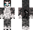 gray tabby cat | Minecraft Skin