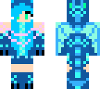 Queen Coral Of The SeaWings | Minecraft Skin