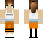 portal Chell | Minecraft Skin