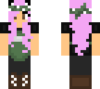 StarBucks Worker Girl | Minecraft Skin