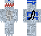 Blue Velociraptor | Minecraft Skin