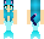 mermaid cat | Minecraft Skin