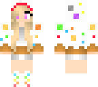 Cute Cake Girl | Minecraft Skin