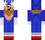 sonic boom | Minecraft Skin