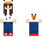 Chicken girl | Minecraft Skin