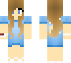 Minecraft Diaries OC - Serephina - Hospital Gown | Minecraft Skin