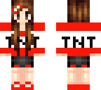 TNT Girl | Minecraft Skin