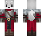Arctic fox armour - RED | Minecraft Skin