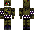 Nightmare Springtrap | Minecraft Skin
