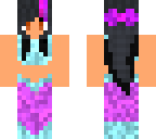 Aphmau mermaid | Minecraft Skin