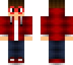 Jonah with red glasses | Minecraft Skin