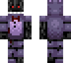 Legoskeleton's Withered Bonnie | Minecraft Skin