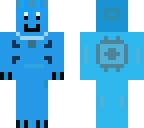 Warrior Water Dragon | Minecraft Skin