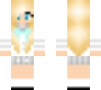 Female Garroth in Phoenix Drop High girl uniform | Minecraft Skin
