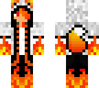 fire wolf | Minecraft Skin