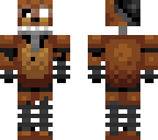 ignited freddy | Minecraft Skin