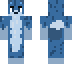 Blue wolf Boy | Minecraft Skin