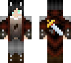 male Meif'wa warrior | Minecraft Skin