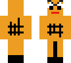 mad dummy with mouth | Minecraft Skin