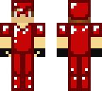 Redstone Boy With Redstone Armor | Minecraft Skin