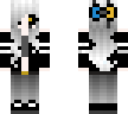 Female Gaster Sans | Minecraft Skin