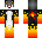 Fire Wolf | Minecraft Skin