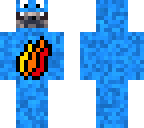 Fire Nation Elmo Pug | Minecraft Skin