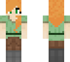 Realistic Alex | Minecraft Skin