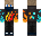 preston fire logo | Minecraft Skin